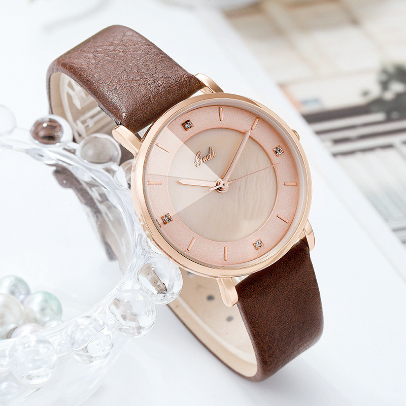 Gedi 12001 Niche Temperament Light Luxury High-value Belt Quartz Watch ...