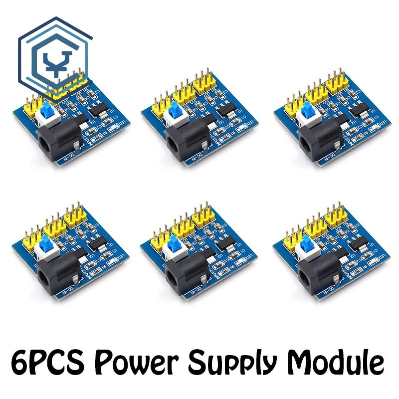6PCS 3.3V 5V 12V Multiple Output Voltage Supply Module Conversion 12V ...