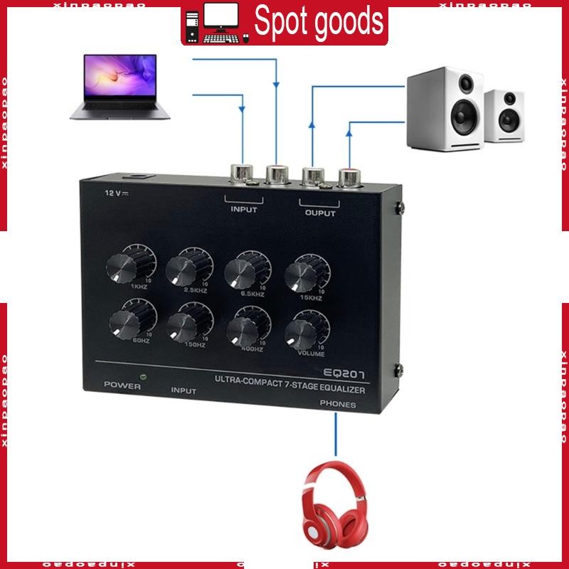 XI Professional Customization Sound Enhancer Phone Preamplifier EQ207 ...