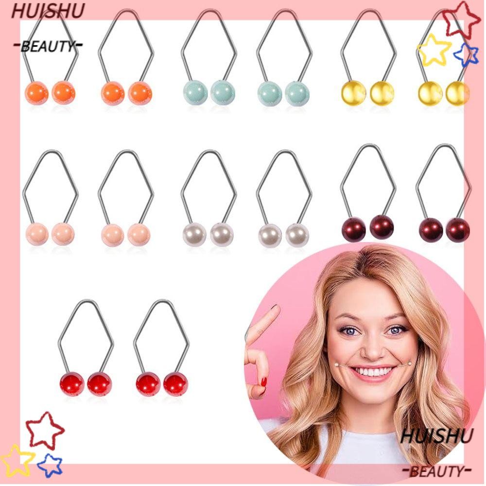 HUISHU 1 Pair Dimple Maker for Cheeks, Facial Beauty Tools Alloy Dimple ...