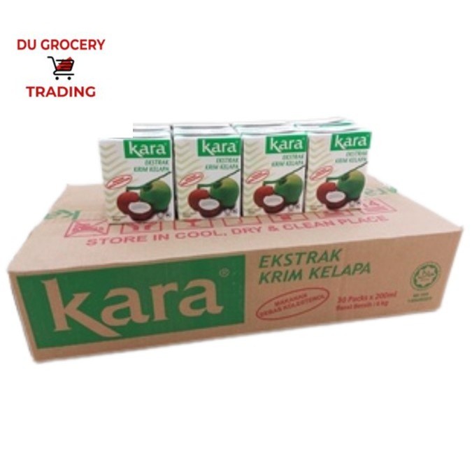 Kara Coconut Cream 200ml x 30 boxes (Carton) | Shopee Malaysia