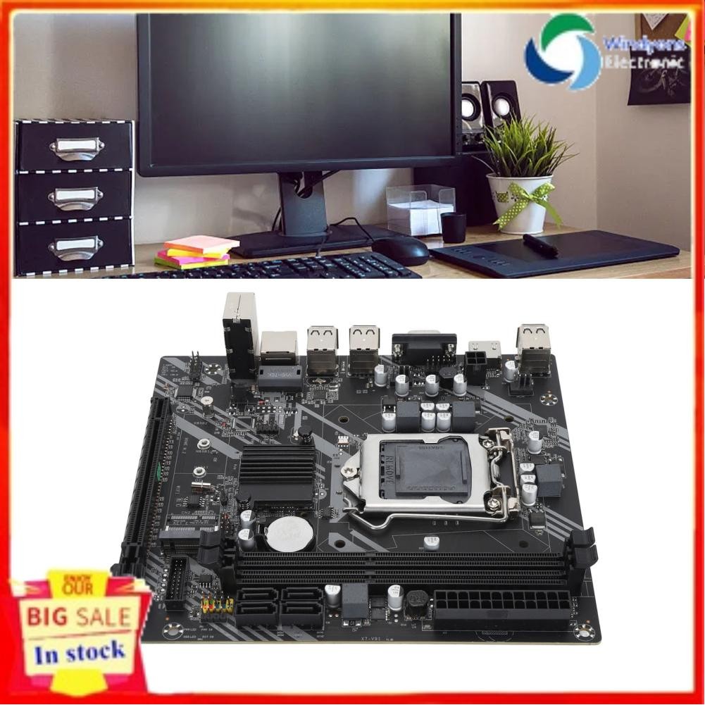 Windyons LGA 1155 Motherboard CPU Multiphase Power PCIEx16 Dual Channel ...