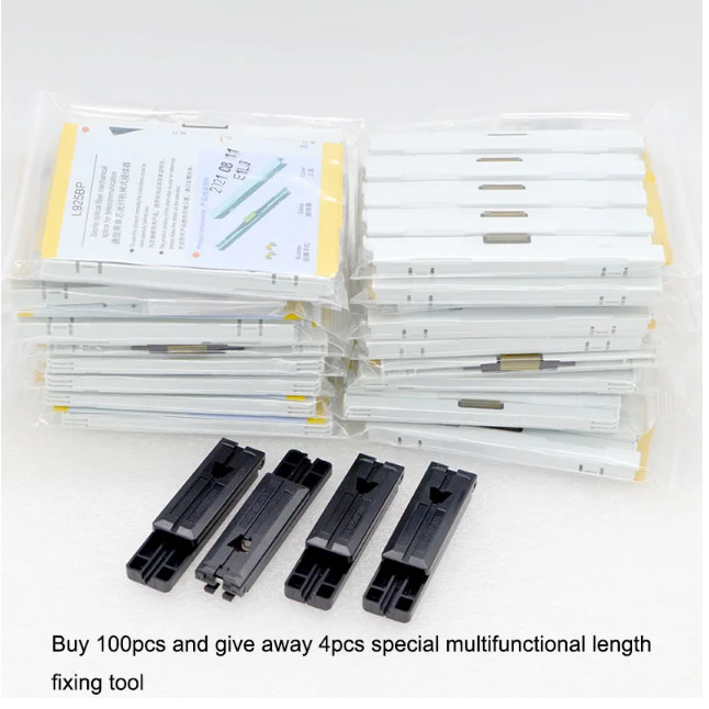 100PCS L925BP Drop Cable FTTH Fiber Optic Mechanical Splice Fiber Optic ...