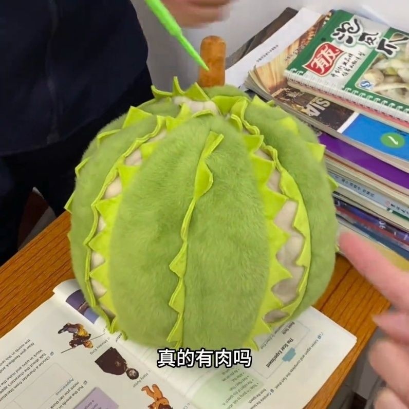 Creative New Fun Durian Doll Cute Fruit Pillow Cute Durian Plush Toy ...