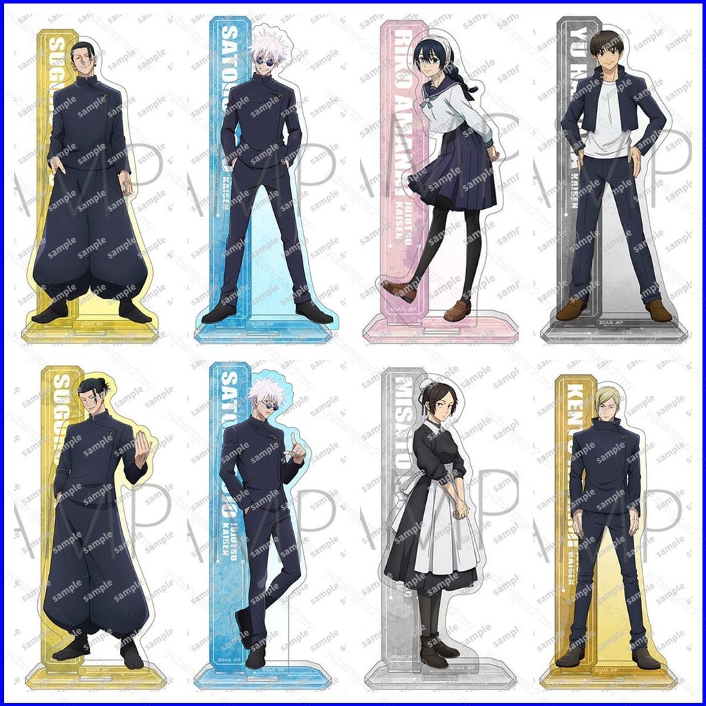 YB2 Jujutsu Kaisen Anime Figure Acrylic Model Toy Stands Gojo Satoru ...