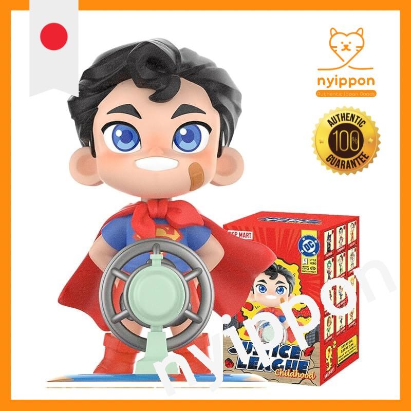 POPMART DC Justice League Childhood Series [1 Piece] Pop Mart Gacha ...