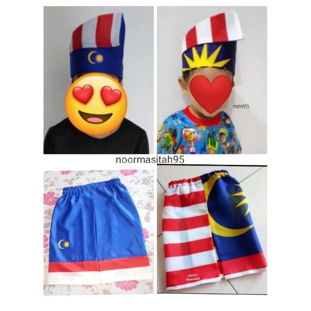 SAMPIN MERDEKA | TANJAK MERDEKA BUDAK|TUDUNG MERDEKA|MASK MERDEKA ...
