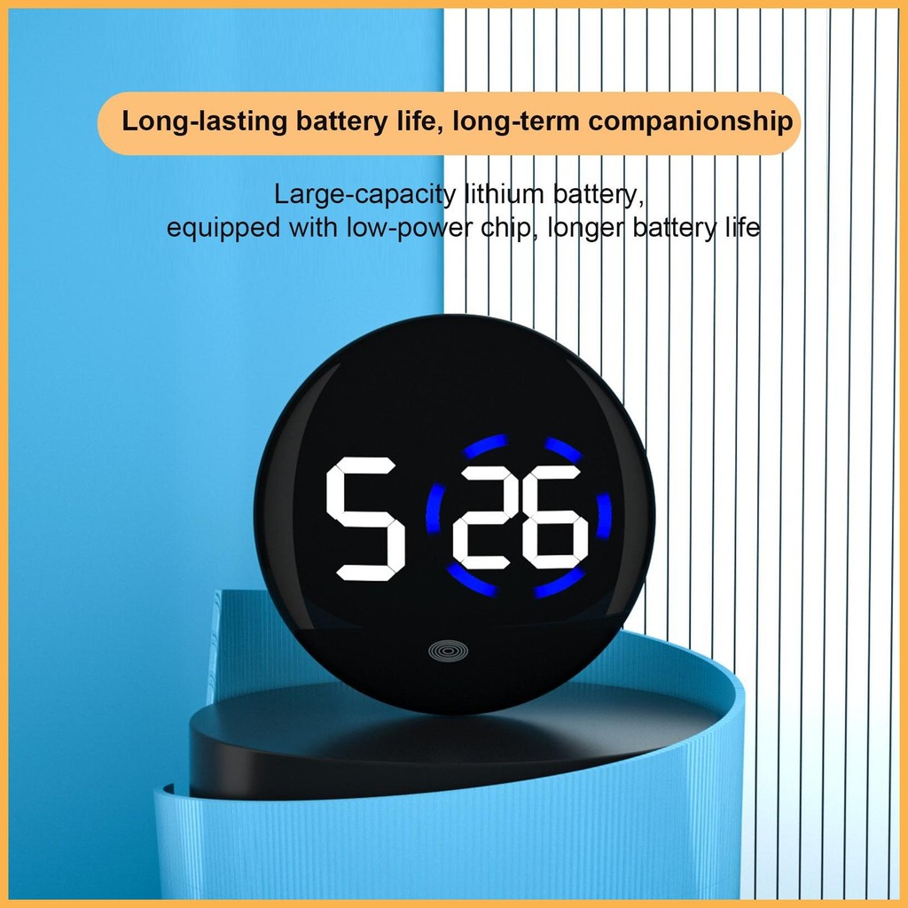 Dashboard Digital Clock Adhesive Bracket Digital Clock Waterproof ...