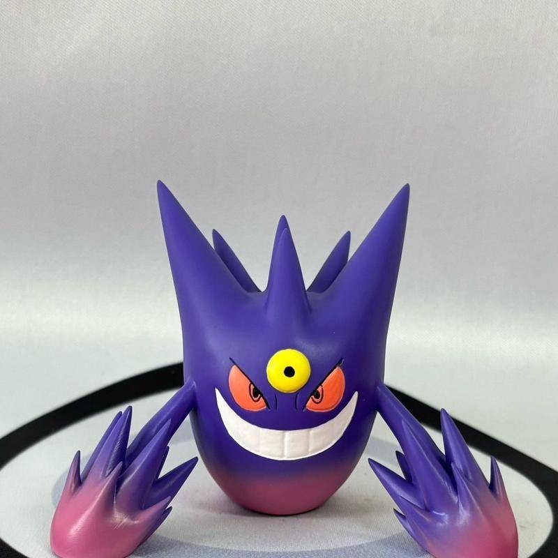 7cm Mega gengar pokemon scale world action figure doll | Shopee Malaysia