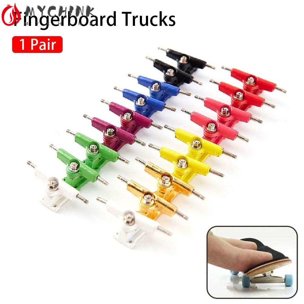CHINK 1Pair Fingerboard Truck, with Nuts Truck Bolts Bearing Deck ...