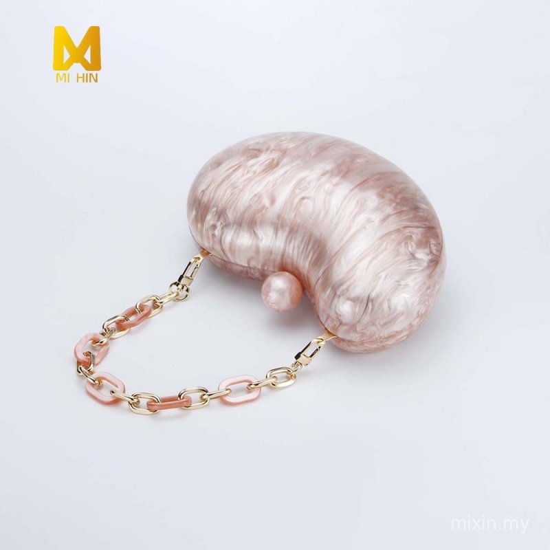 New Crossbody Doudou Bag Acrylic Bag Fashion Wedding Dinner Clutch ...