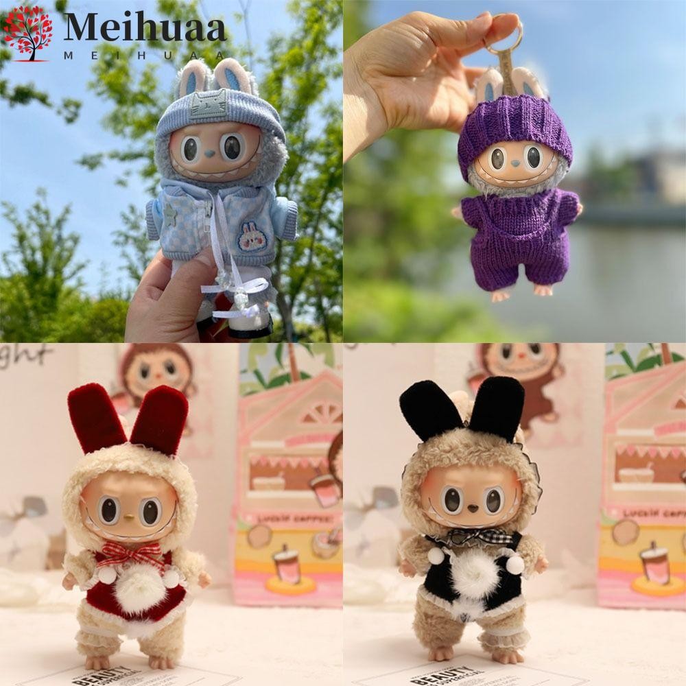MEIHUAA Labubu Doll Clothes, Labubu Time To Chill Filled Doll Cos Dress ...