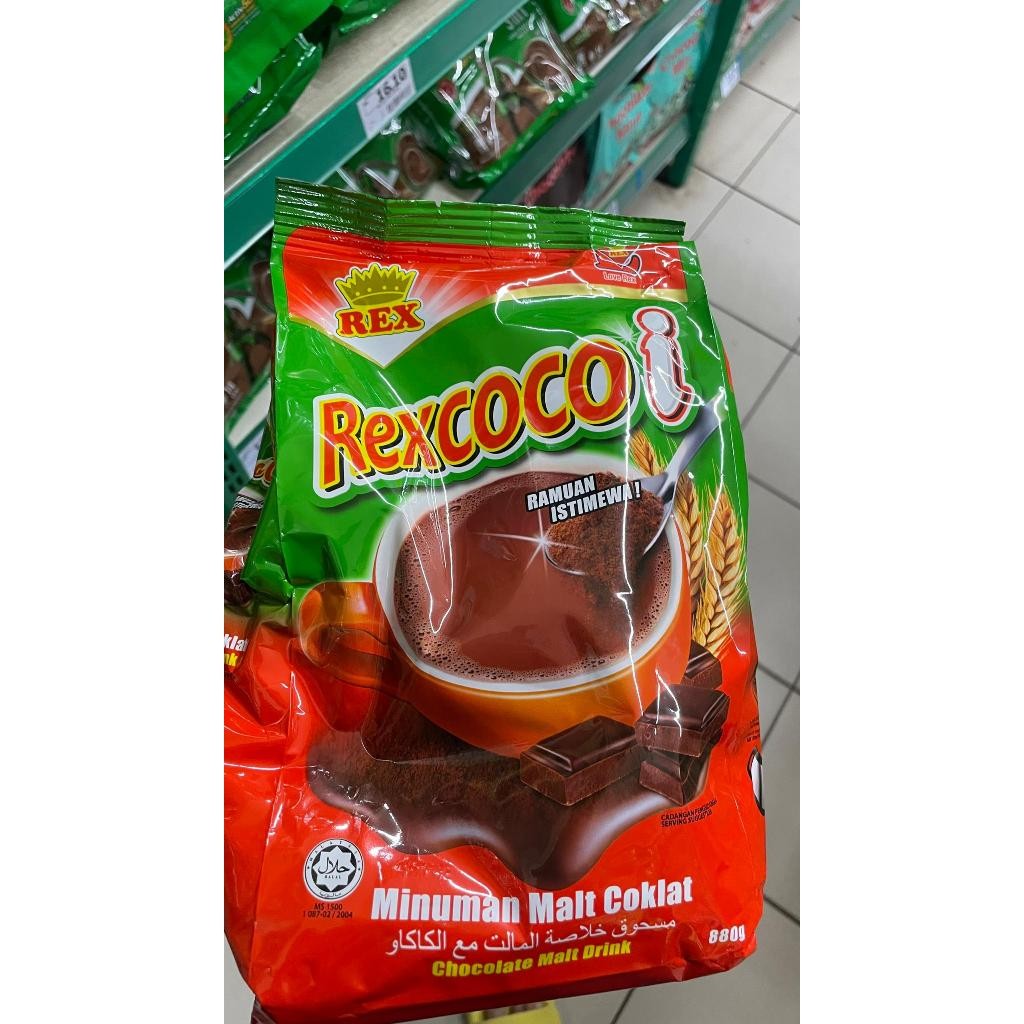 REX REXCOCO i MINUMAN MALT COKLAT/CHOCOLATE MALT DRINK 880G/2KG ...