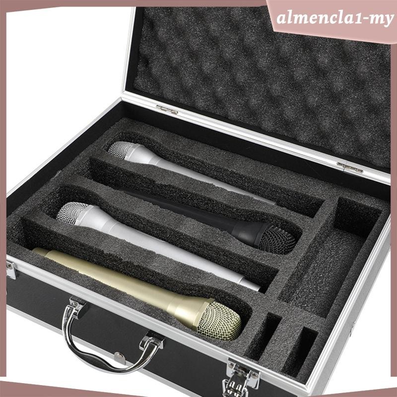 [AlmenclaabMY] Impact Resistant Wireless Mic Case Vocal Case Portable ...