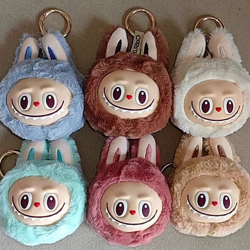 LABUBU Monster Plush Key Chain Bag Decoration Accessories Labubu Kawaii ...