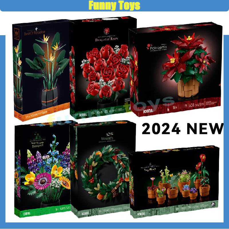 Bouquets, Rose, Eternal Flowers, Building Blocks, Decorative Ornaments ...