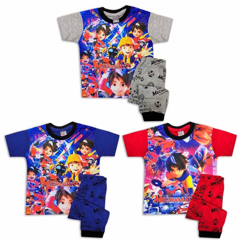 JERSEY MEKA Kids Pajamas - Random Design and Color. (2-6Y) Pyjamas ...