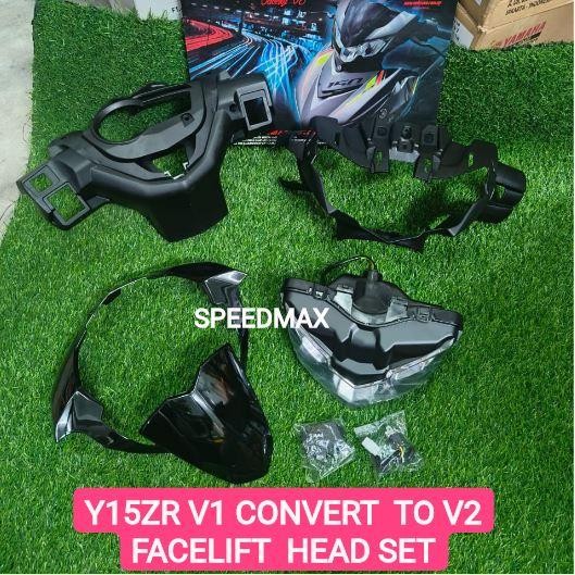 YAMAHA Y15 CONVERT SET Y15ZR V1 CONVERT TO V2 HEAD LAMP COMPLETE SET # ...