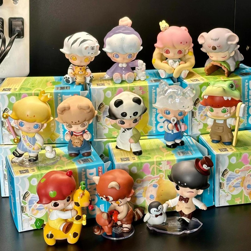 Dimoo Animal Kingdom Series Blind Box Fashion Play Hand-Made Desktop ...
