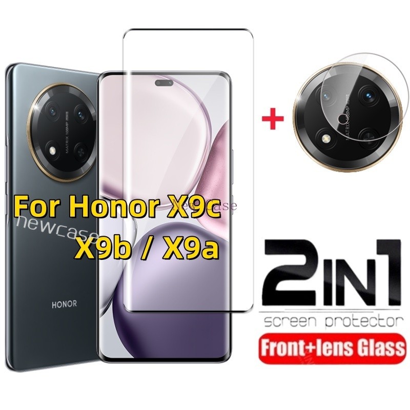 2in1 Curved Tempered Glass For Honor X9c X9b X9a 5G 2024 HonorX9C ...
