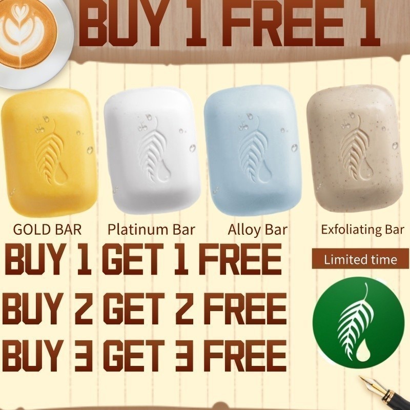 BUY 1 FREE 1-MELALEUCA Bar Soap - The Gold Bar Citrus Scent / The ...