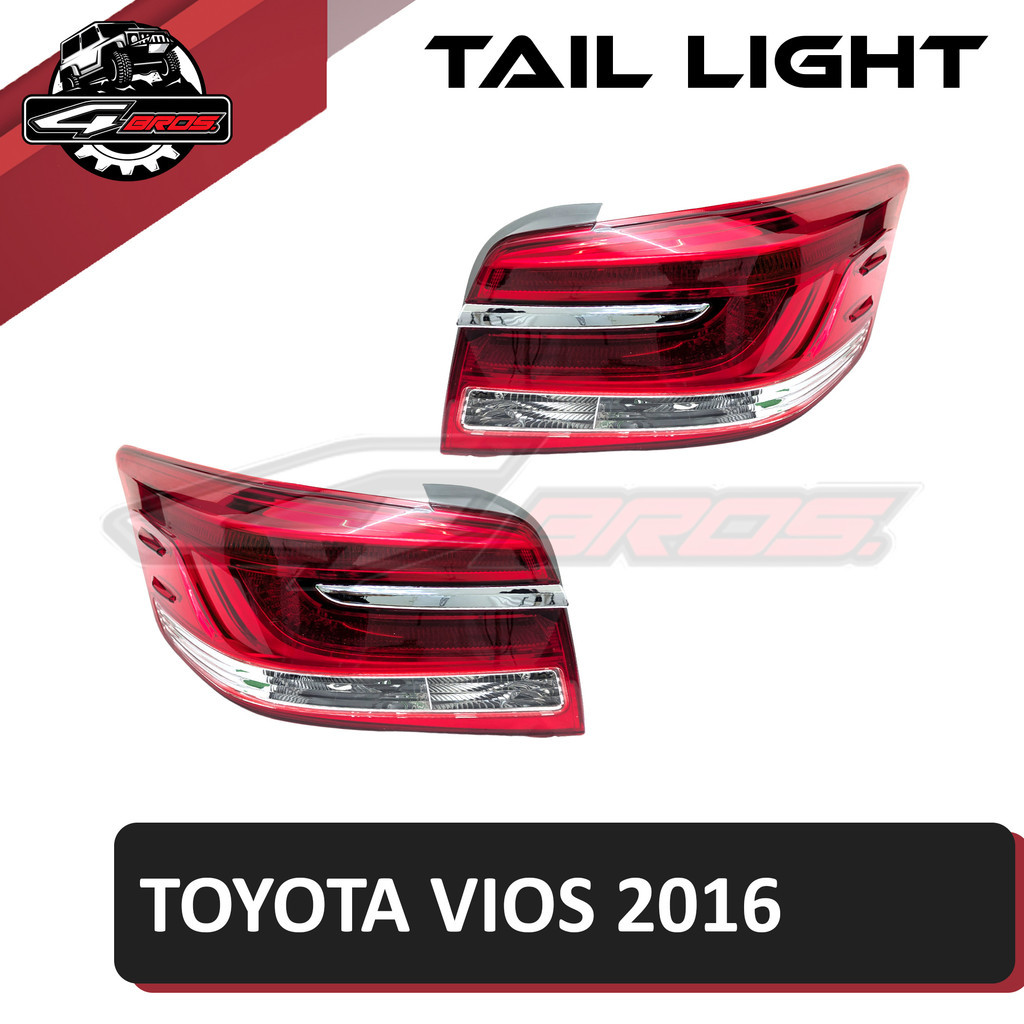Toyota Vios 2016 Tail Lamp / Tail Light | Shopee Malaysia
