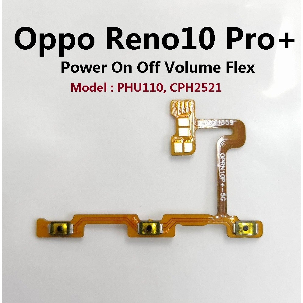 Oppo Reno10 Pro+ ( PHU110, CPH2521 ) Side Power On Off Volume Up Down ...