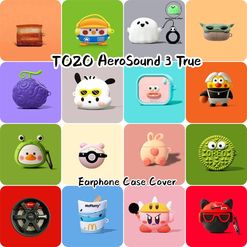 READY STOCK!For TOZO AeroSound 3 True Case Fashion Cartoon Soft ...