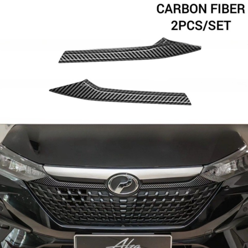 NEW PERODUA ALZA 2022-2024+ CCar Front Grille Trim Garnish Accessories ...