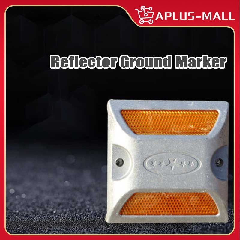 Aluminum Ground Marker / Safety Road Reflector / Pavement Marker ...