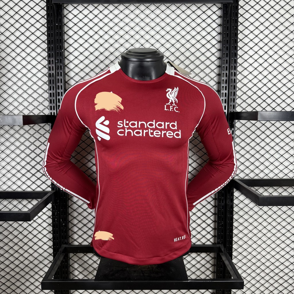 Player 2526 Liverpool home long sleeved football sports top short ...
