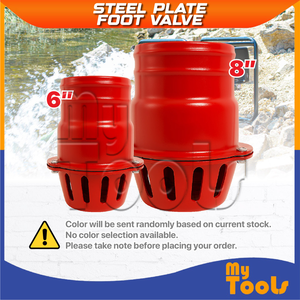 Mytools Steel Plate Foot Valve 6" 8" For Water Pump Suction | Injap ...
