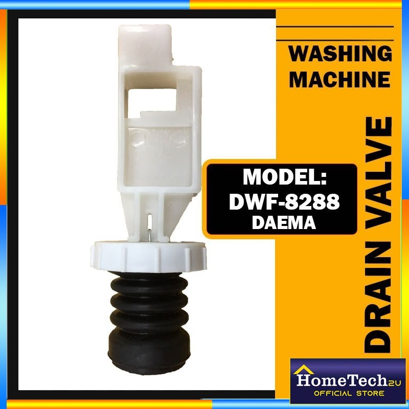 Daema DWF-8288 Washing Machine Drain Valve Assembly Frame Seal ...
