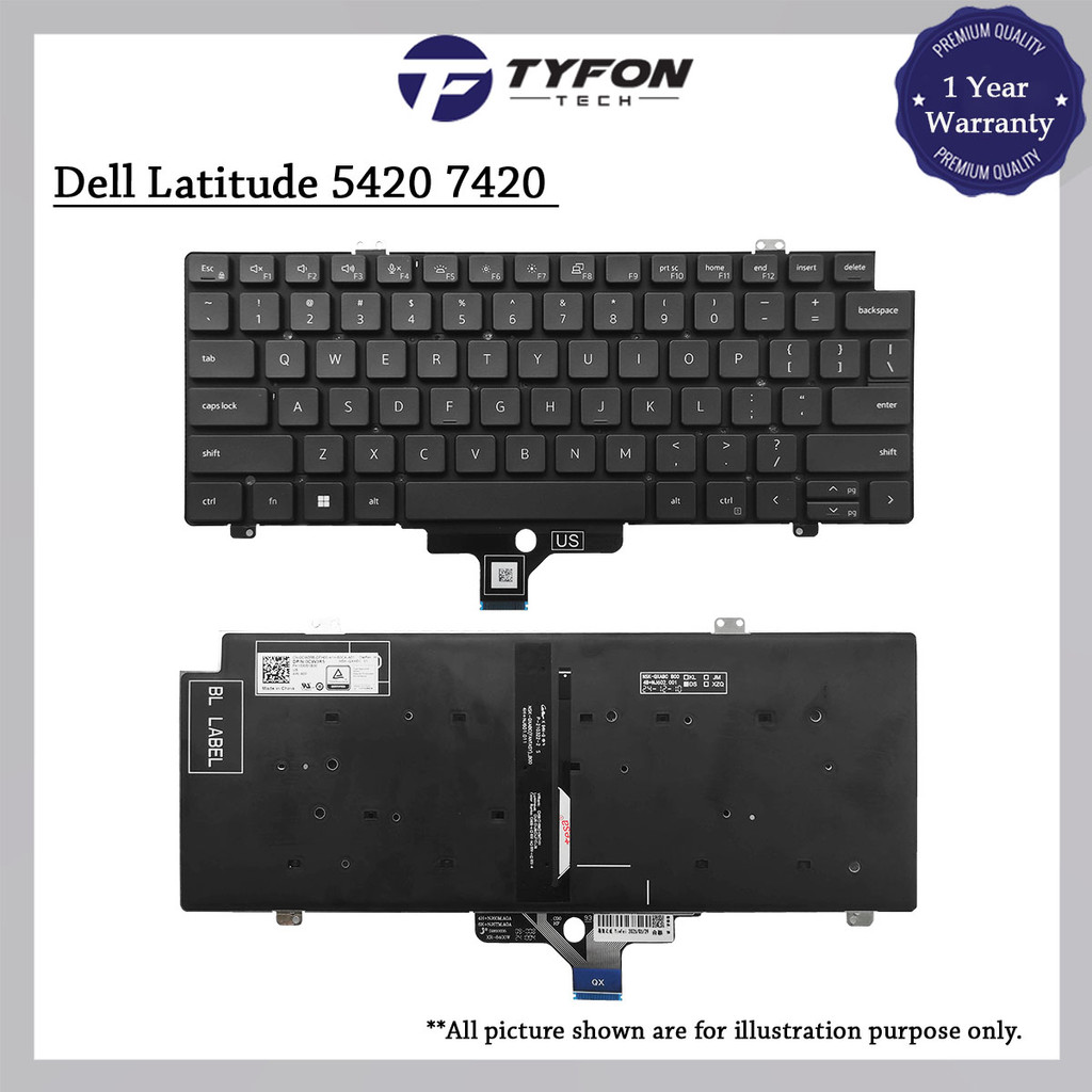 Dell Latitude 5420 5430 5421 7420 7430 7520 7521 P137G Laptop ...