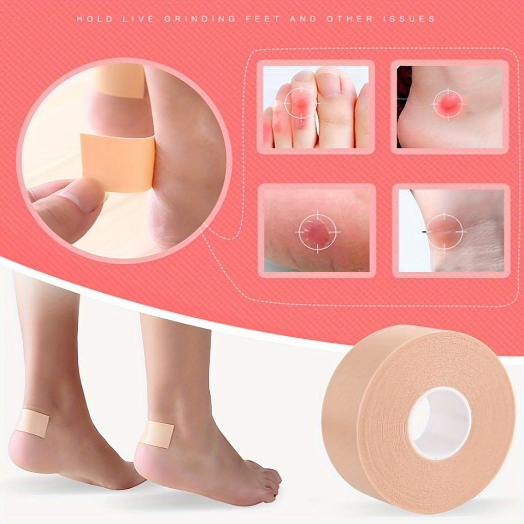 Heel Foam Tape Blister Patch Anti-wear Heel Pads Waterproof Bandages ...