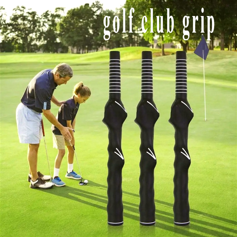 Golf Swing Grip Black Reusable Ergonomic Design Posture Correction Golf ...