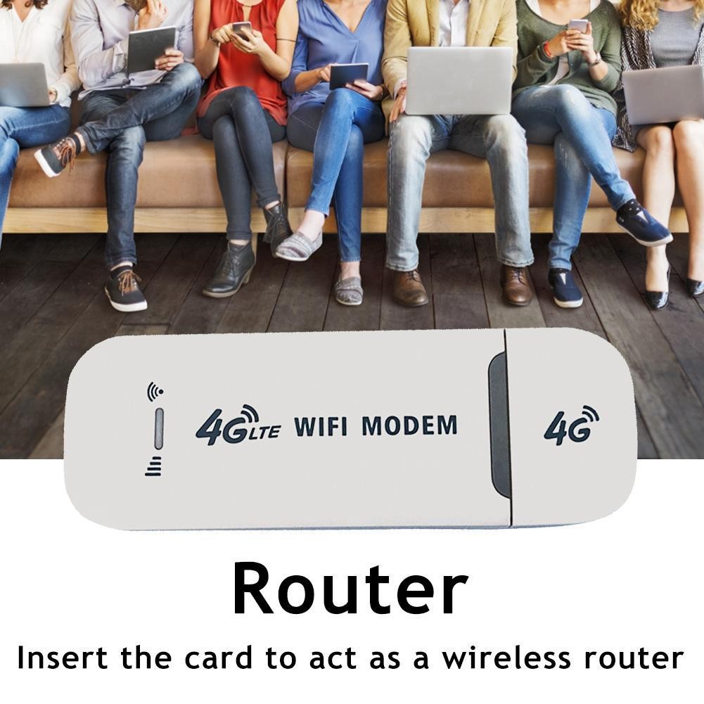 USB 150Mbps Modem Stick Portable Wireless WiFi Adapter 4G Card Router ...