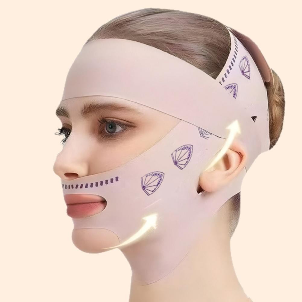 Chin Cheek Bandage V Shaper Lifting Mask V-line Shaping Face Bandage ...