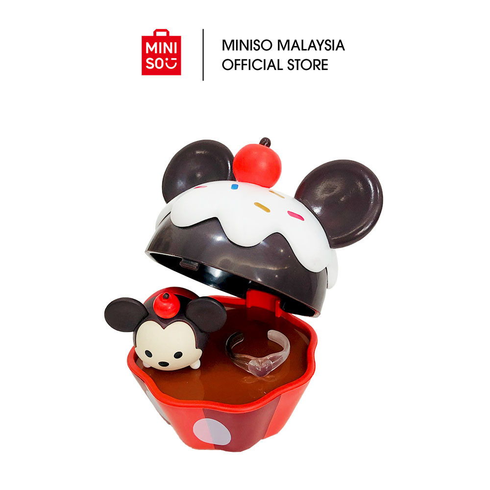 MINISO [1 BOX] Disney TSUM TSUM Koleksi Cupcake Theme Night Light ...