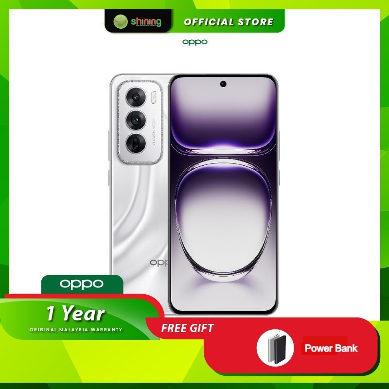 Oppo Reno 12 5G (CPH2625)(12GB 512GB)(Astro Silver) | Shopee Malaysia