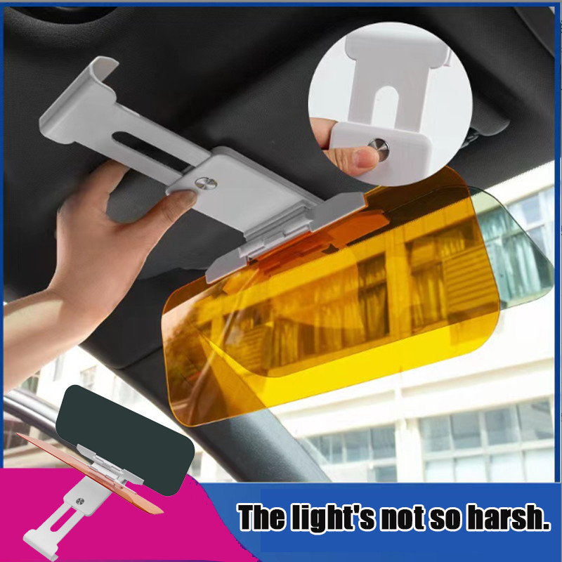 2in1 Car Sun Visor Anti Sunlight Dazzling Day Night Vision Driving ...