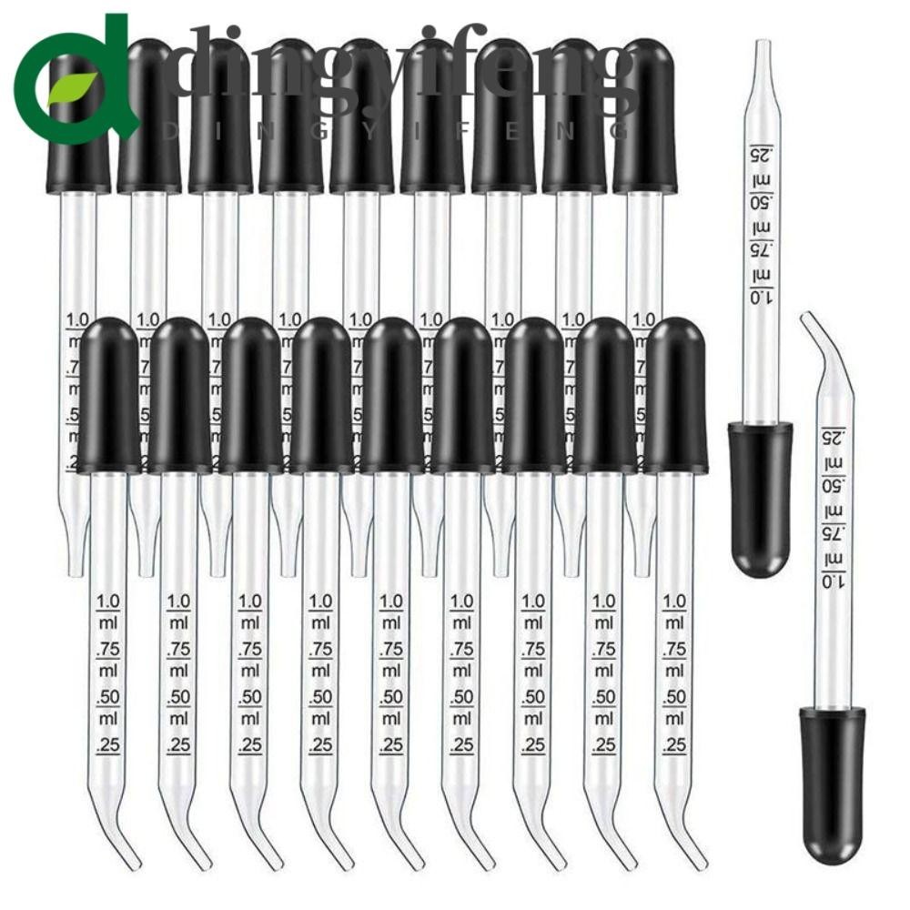 DINGYIFENG Scale Dropper 1ml 7Pcs School Supplies Oil Bottle Straw ...