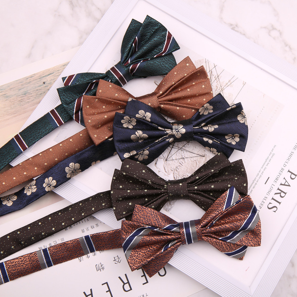 Men's Formal Suit High Quality Business Bow Tie Wedding Groom Best Man ...