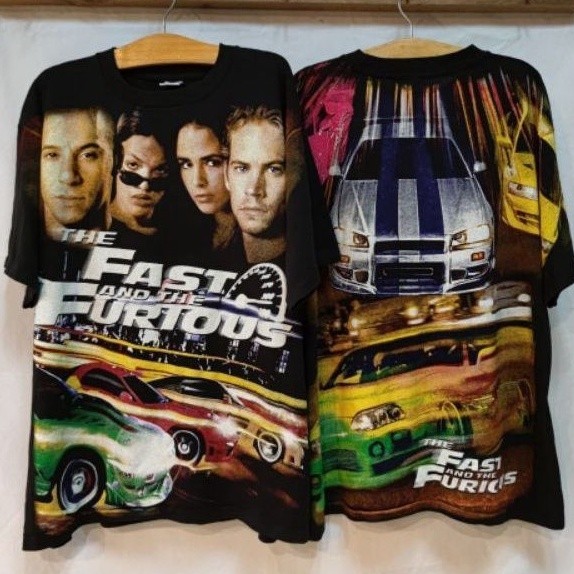 The Fast and the Furious Promo T-shirt ( Short Sleeve ) | Shopee Malaysia