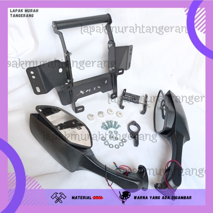 HITAM Original BLACK GUB ALUMUNIUM SERVO SERPO BRACKETS PACKAGE AND ...