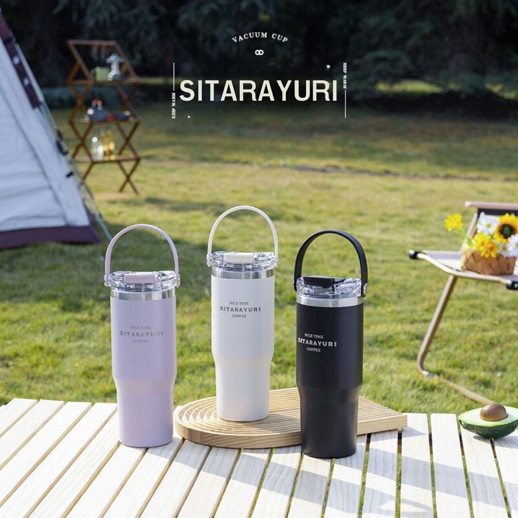 Vitarayuri Tumbler Stores The Temperature Both Cold And Hot. Curved ...
