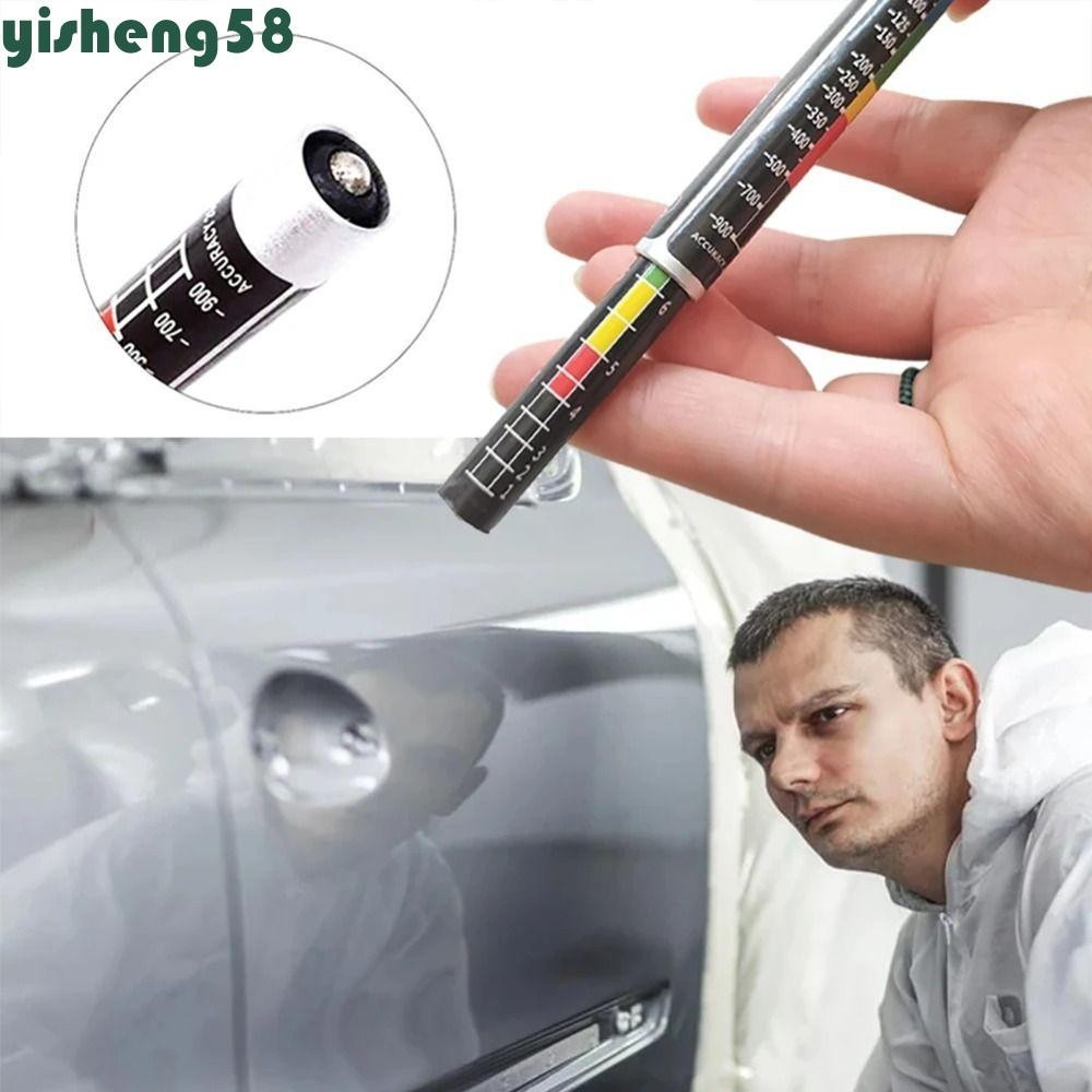 YISHENG Car Paint Coating Tester Meter, Plastic Lak Test Bit Car Paint ...