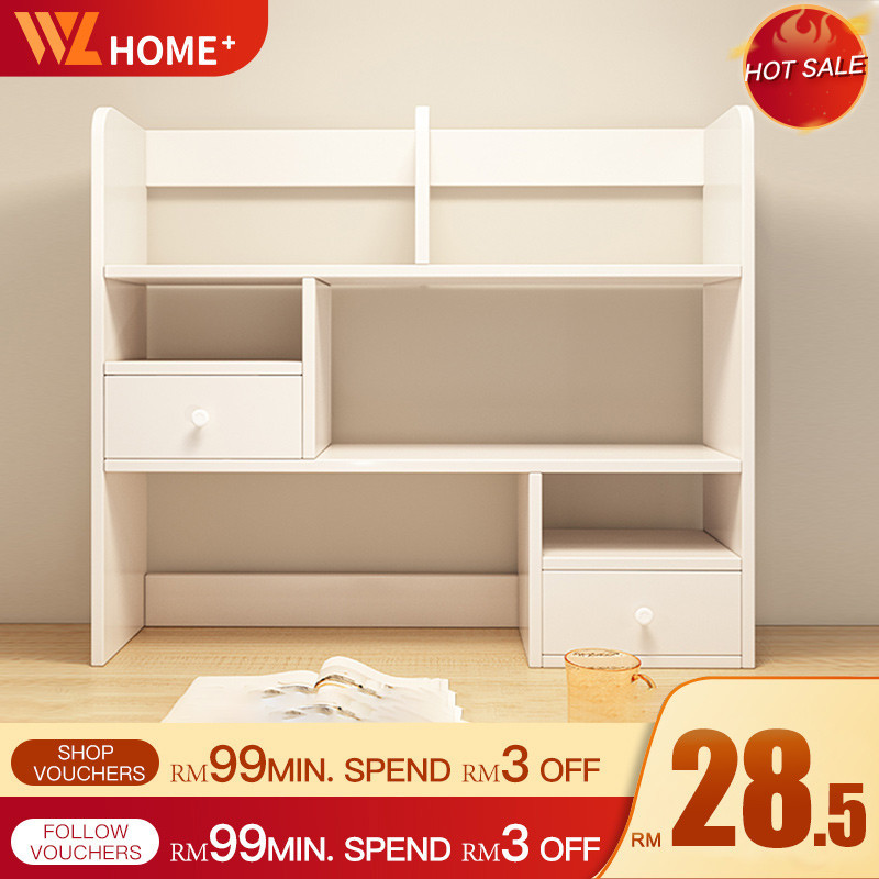 Book Rack Storage Rack Table Top Rack Home Office Organizer ...