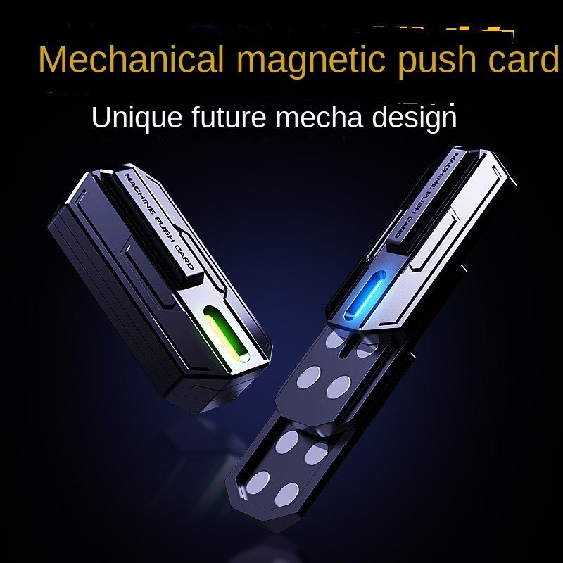 Push Brand edc Pulse Pop Coin Black Technology Fingertip Metal Push ...