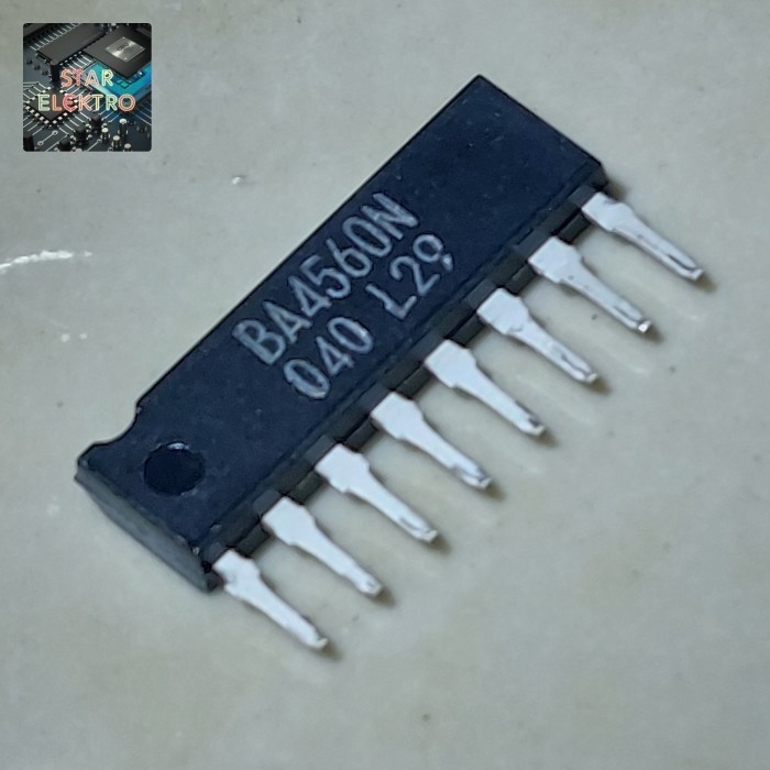 Ba4560n Sip-8 BA4560 BA 4560 4560N IC Comb ROHM Dual High Slebew Rate ...